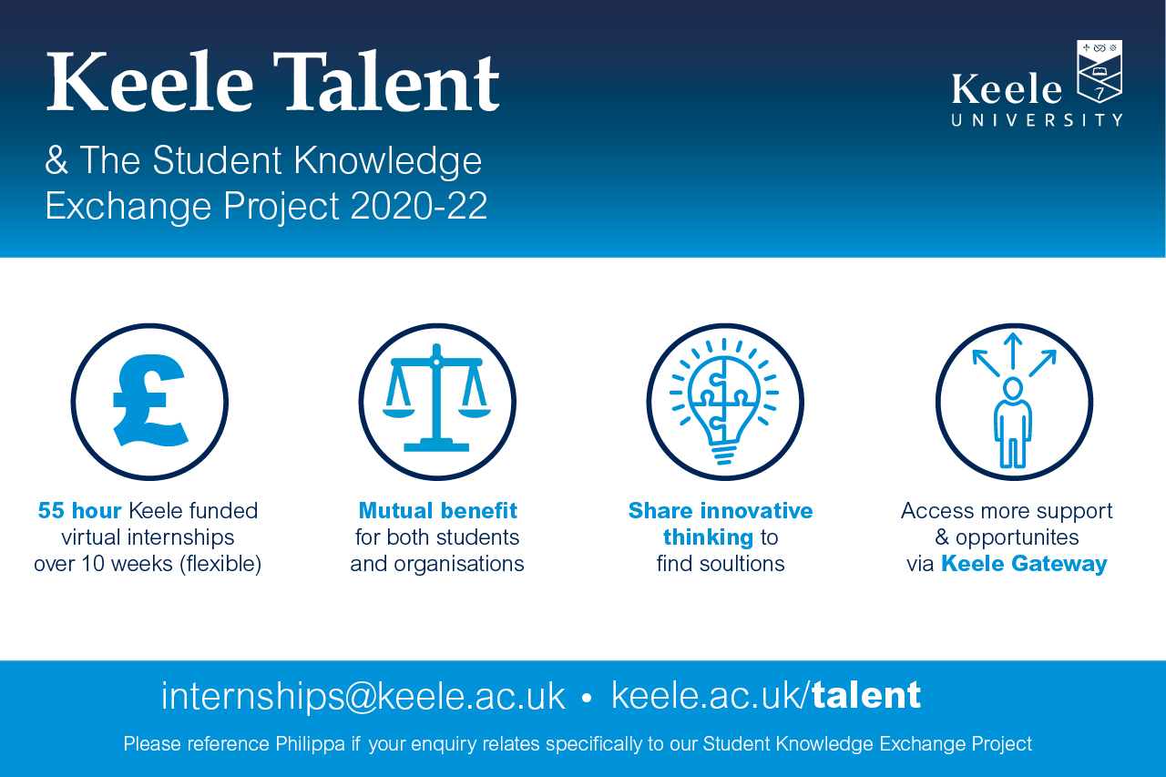 Keele University’s Student Knowledge Exchange Project - Stoke on Trent ...