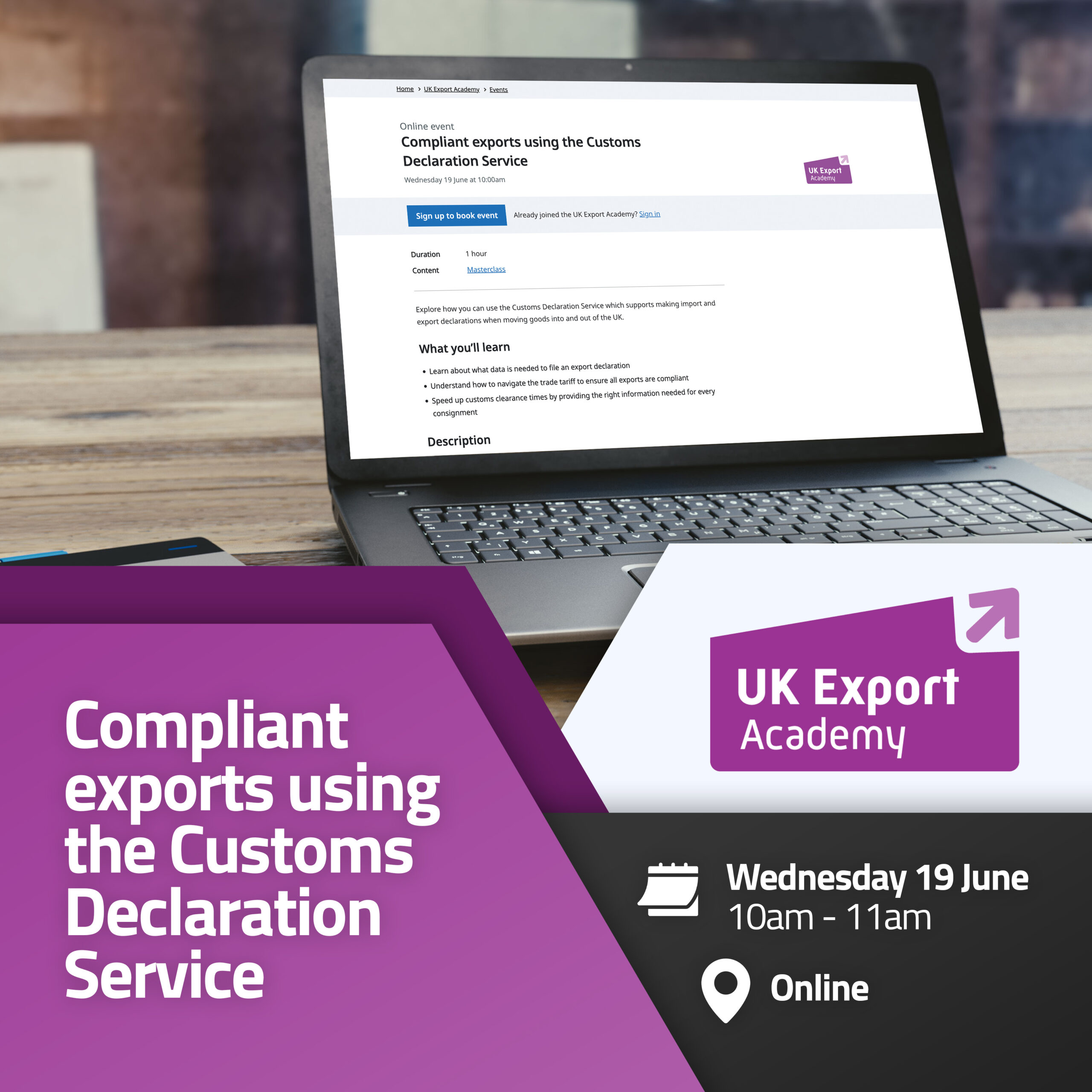 UK Export Academy – Compliant exports using the Customs Declaration ...