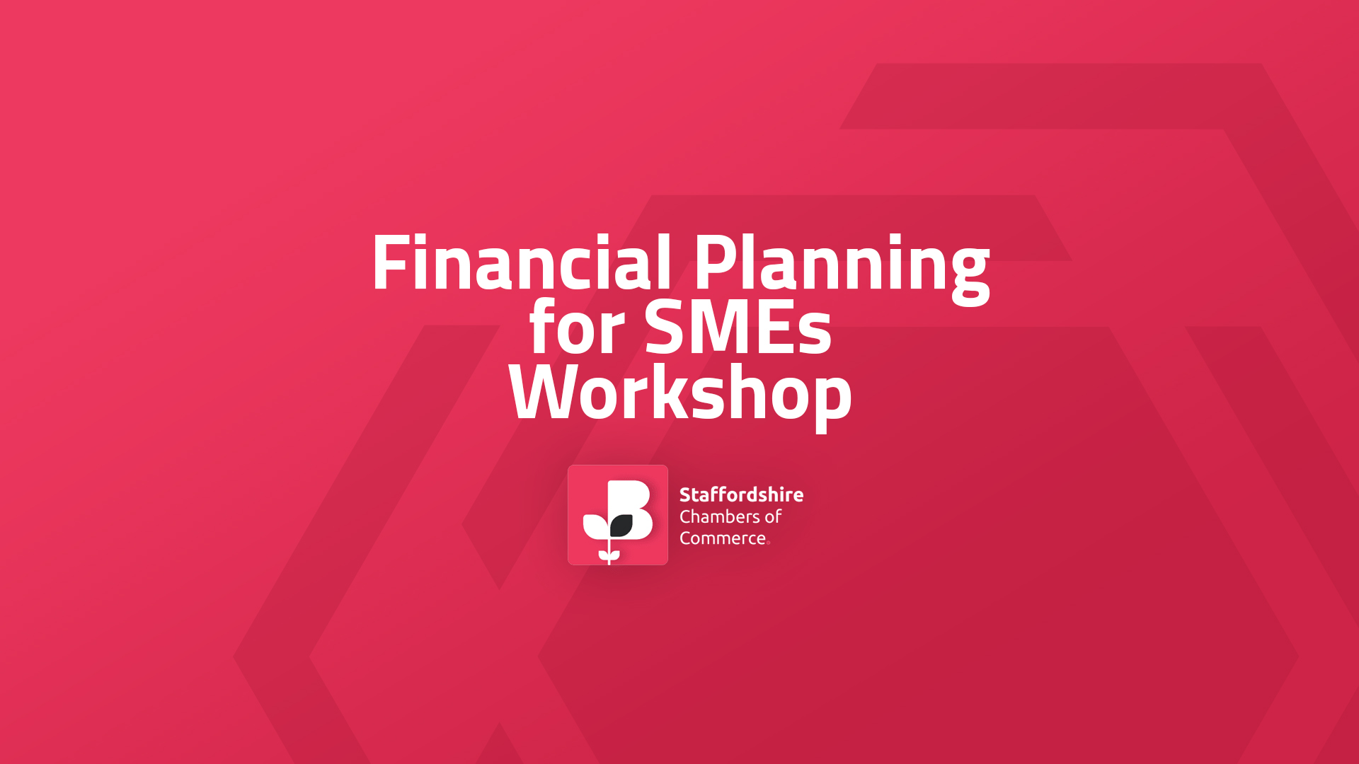 Financial Planning for SMEs Workshop - Stoke on Trent Staffordshire ...